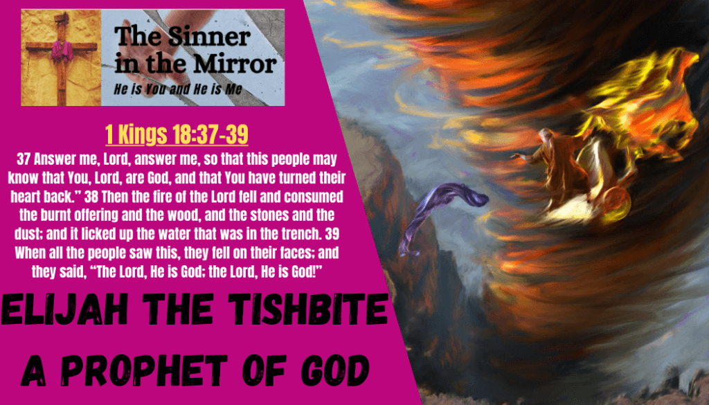 Elijah the Tishbite - The Sinner In The Mirror